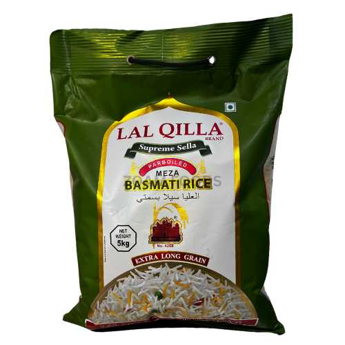 Lal Qilla Supreme Sella Basmati Rice 5kg – ZOAM STORES
