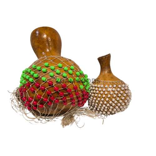 Shekere – Authentic Handcrafted African Percussion Instrument – ZOAM STORES