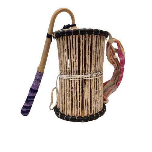 African Talking Drum – Authentic Handcrafted Percussion Instrument ...